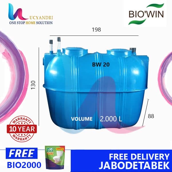 Septic Tank Bio – Tangki Septic Biowin BW 20 Uk 2000 L - Lucyandri